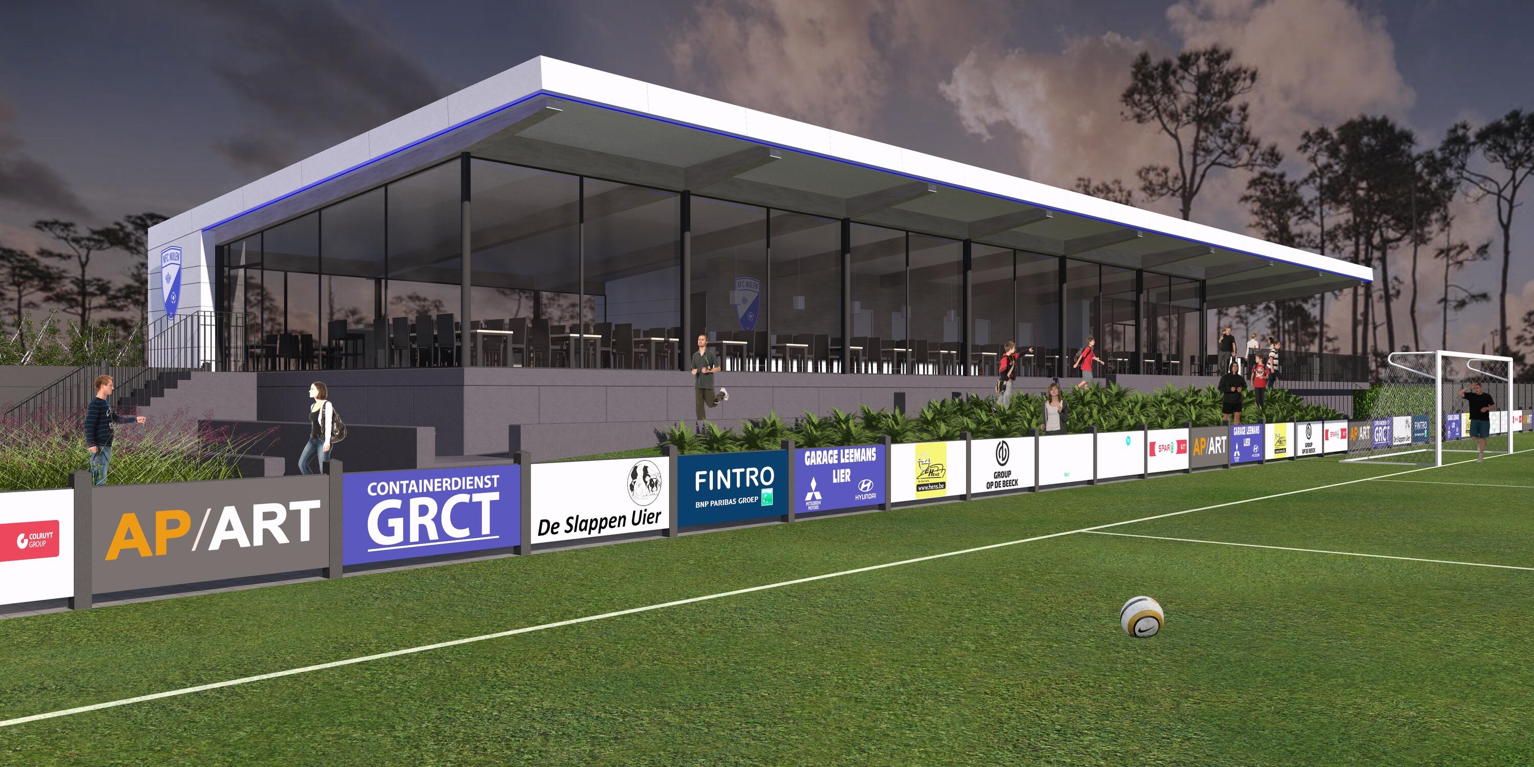 KFC Nijlen | AP/ART Architecten